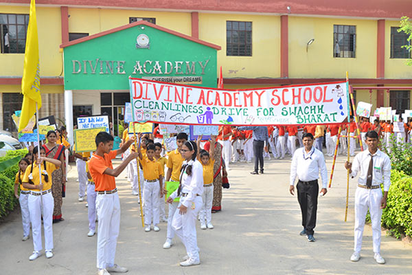 Swachta day 2019 - Divine Academy